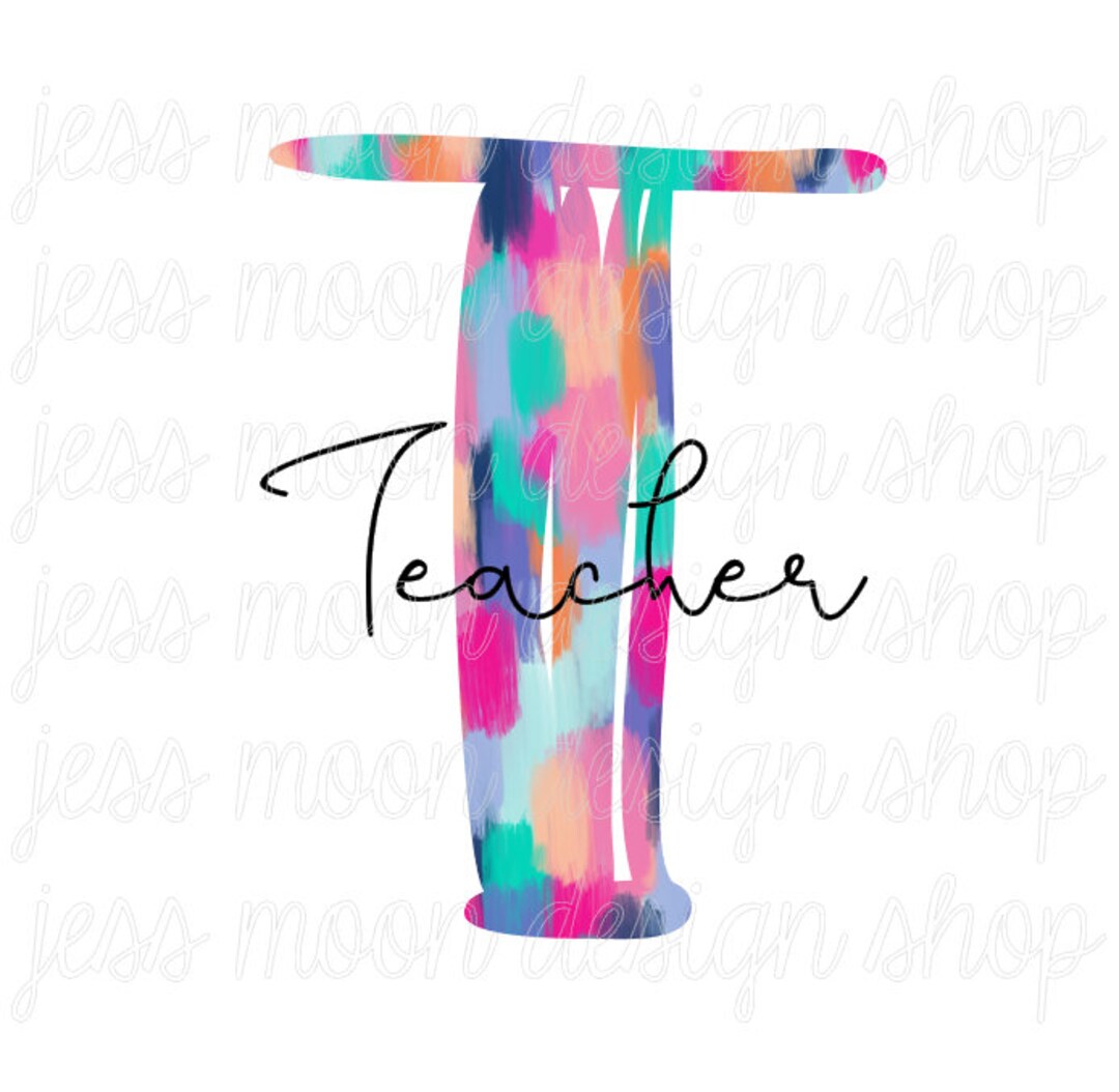 Teacher Png Sublimation Design DIGITAL DESIGN Instant - Etsy
