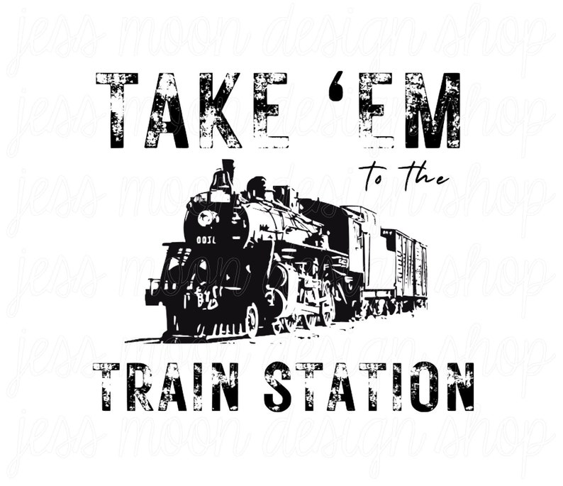 Take Em to the Train Station Yellowstone Rip Dutton Ranch Png - Etsy