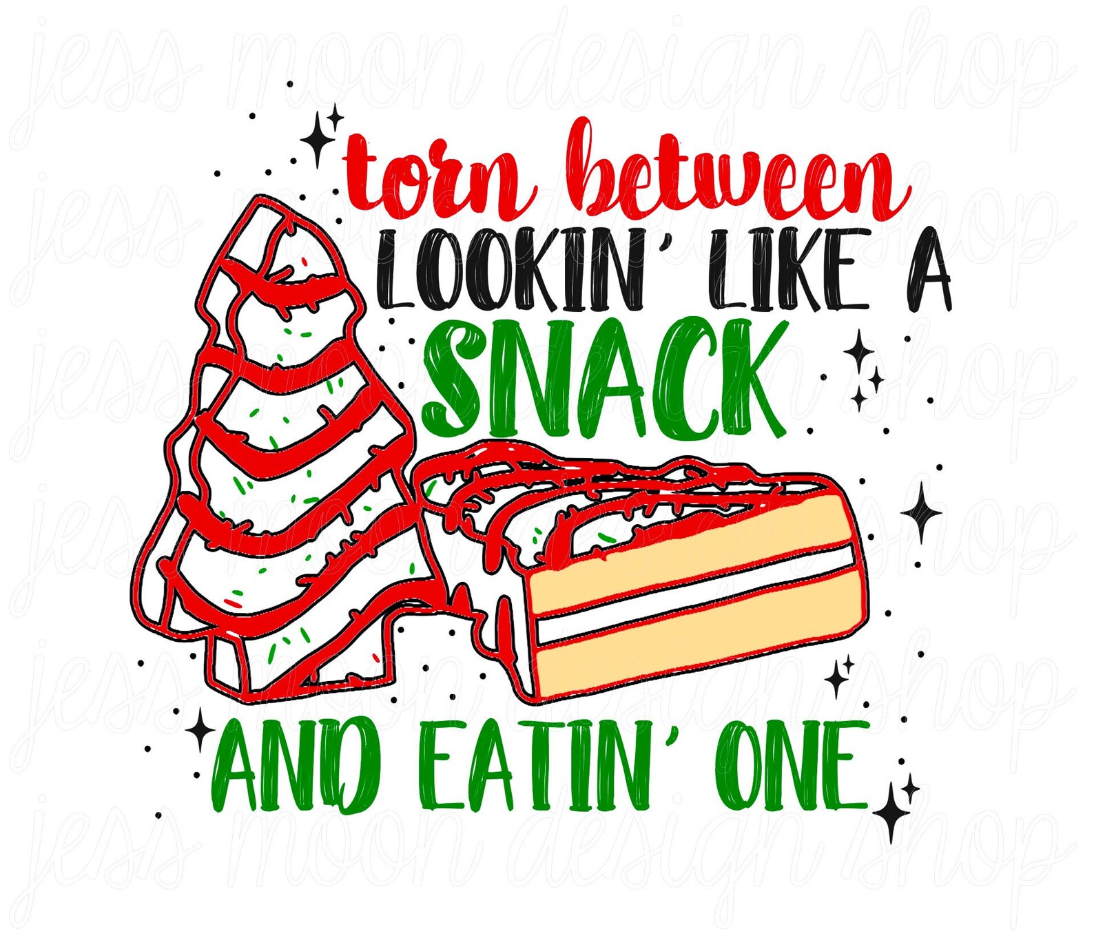 Torn Between Lookin Like A Snack and Eating One PNG Christmas - Etsy