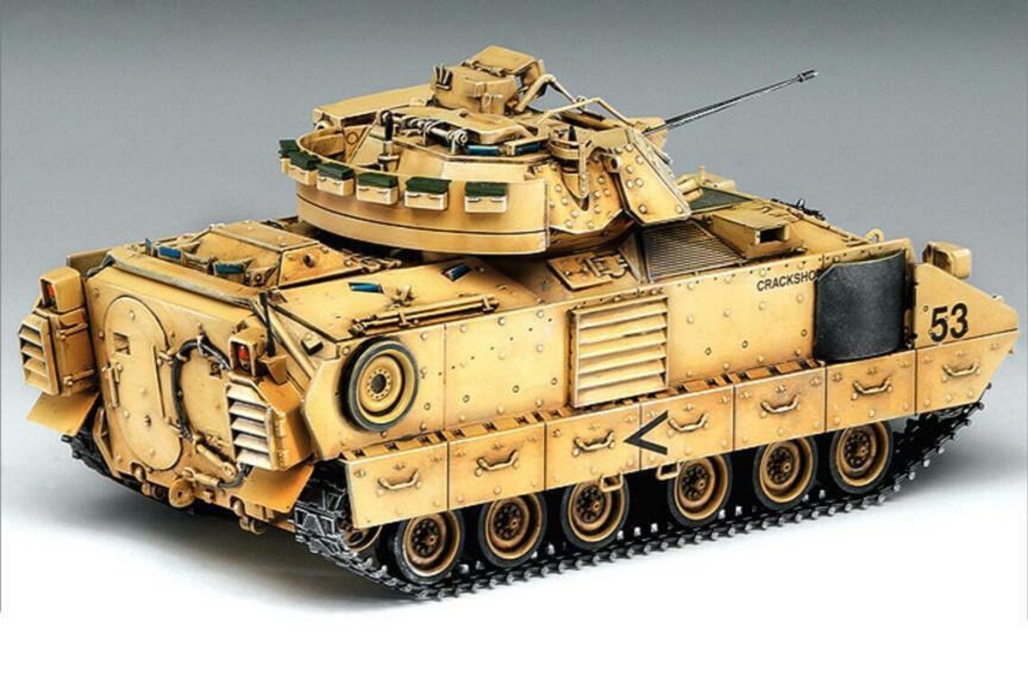 Pro Built Custom Model M2A2 Bradley 1/35 pre Order | Etsy