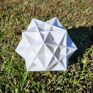 3D Printed "compound of Five Cubes" Polyhedral Stellation - Etsy