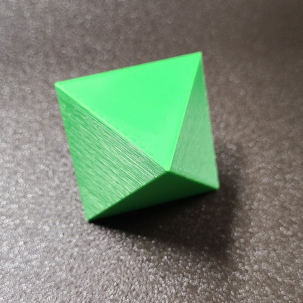 3d Printed Octahedron - Etsy