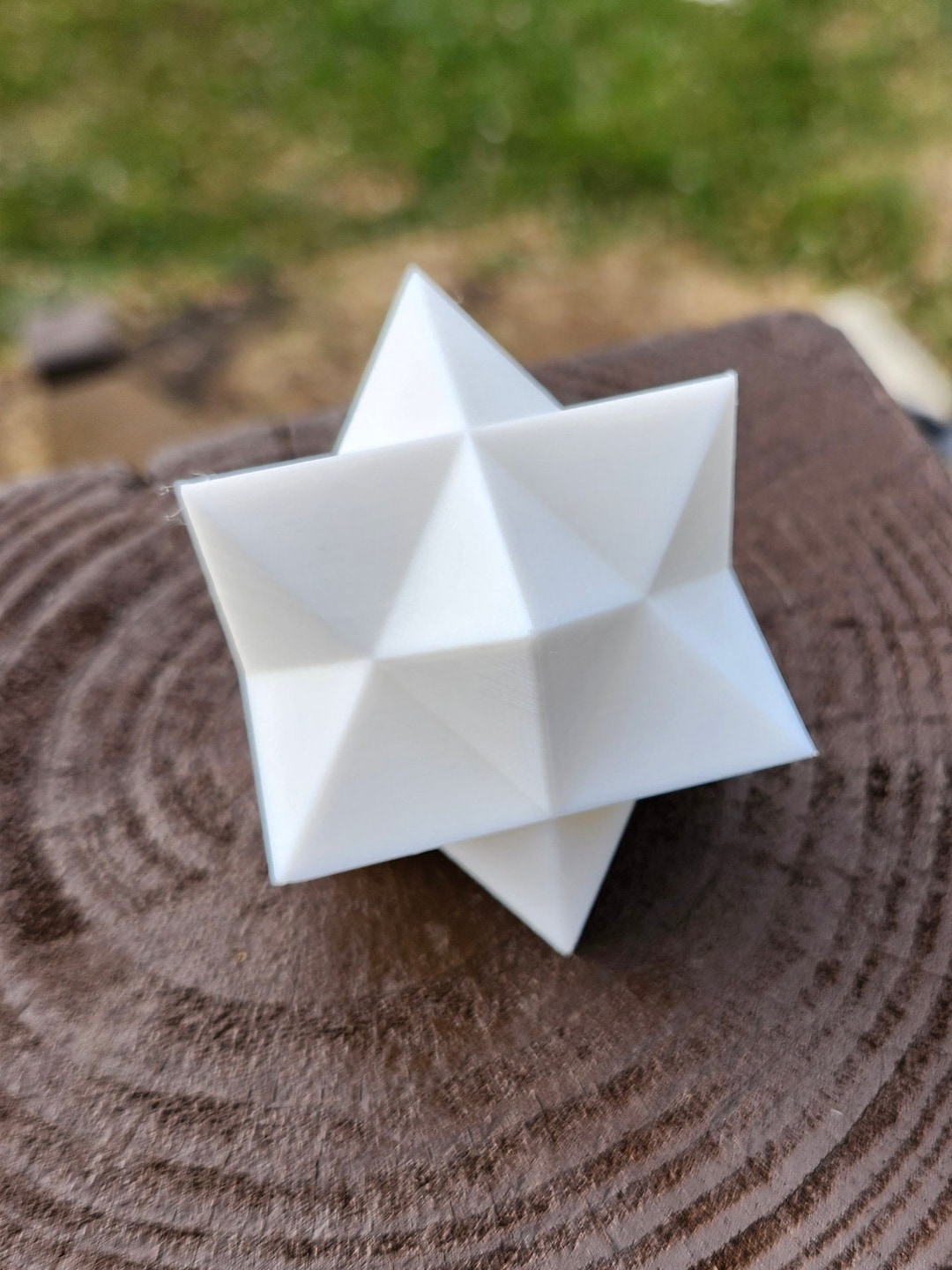 3D Printed first Rhombic Dodecahedron Polyhedral Stellation - Etsy