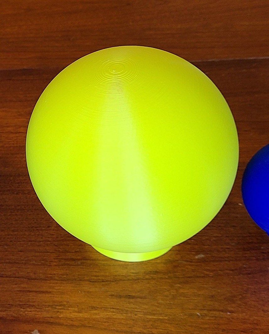 Medium 3D Printed Sphere With Cradle - Etsy
