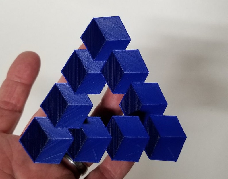 3d-printed Penrose Triangle Escher Illusion - Etsy