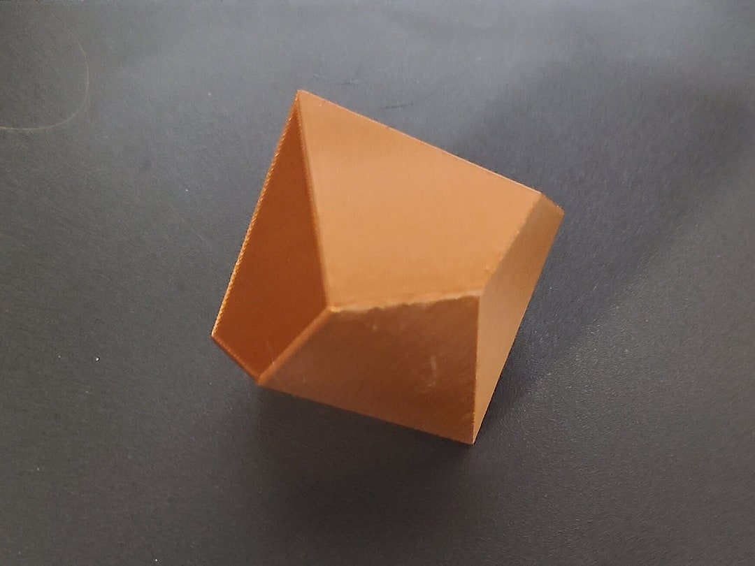 3D Printed Decahedron - Etsy
