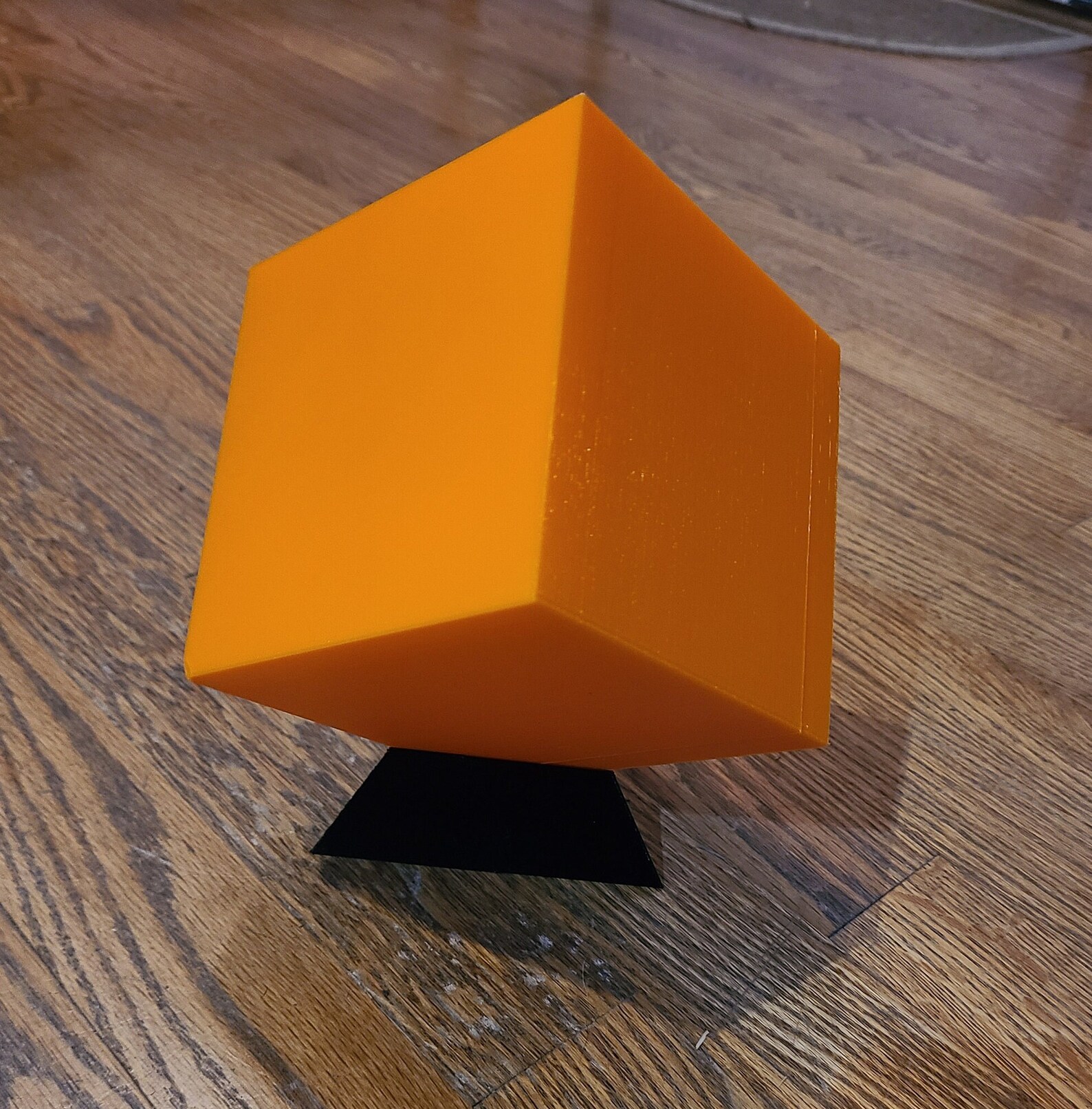 Large 3D Printed Cube Platonic Solid - Etsy