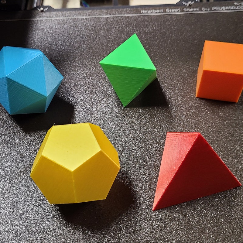 Platonic Solids - Etsy