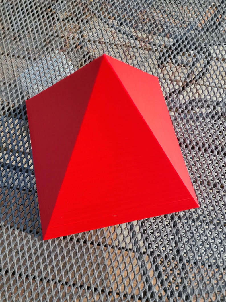 3D Printed Pyramid Small - Etsy