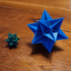 3D Printed "great Icosahedron" Polyhedral Stellation - Etsy