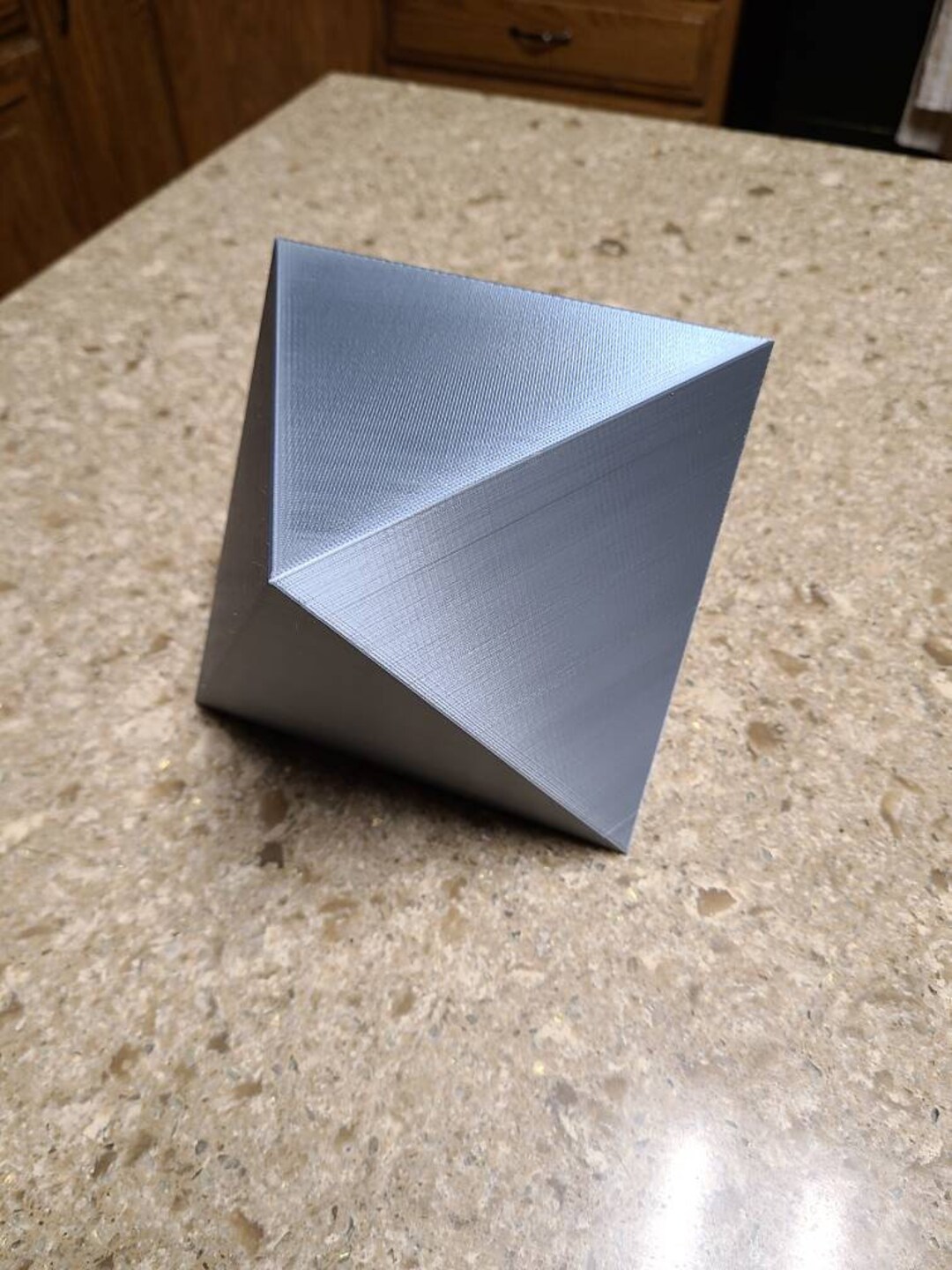 Large 3D Printed Octahedron Platonic Solid - Etsy