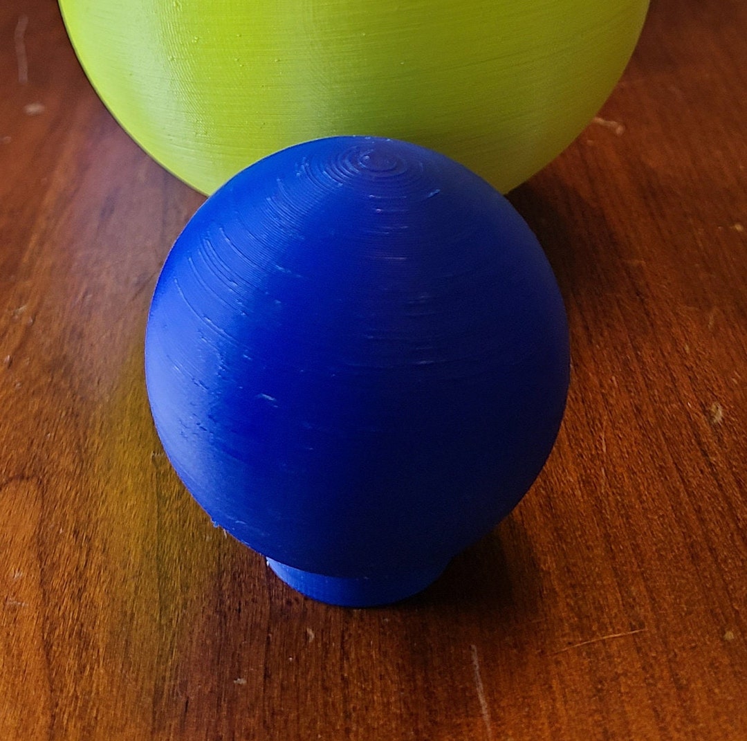 Small 3D Printed Sphere With Cradle - Etsy