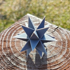 3D Printed "great Stellated Dodecahedron" Polyhedral Stellation - Etsy