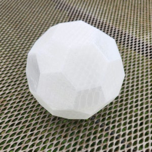 3D Printed Truncated Icosahedron Archimedean Solid - Etsy