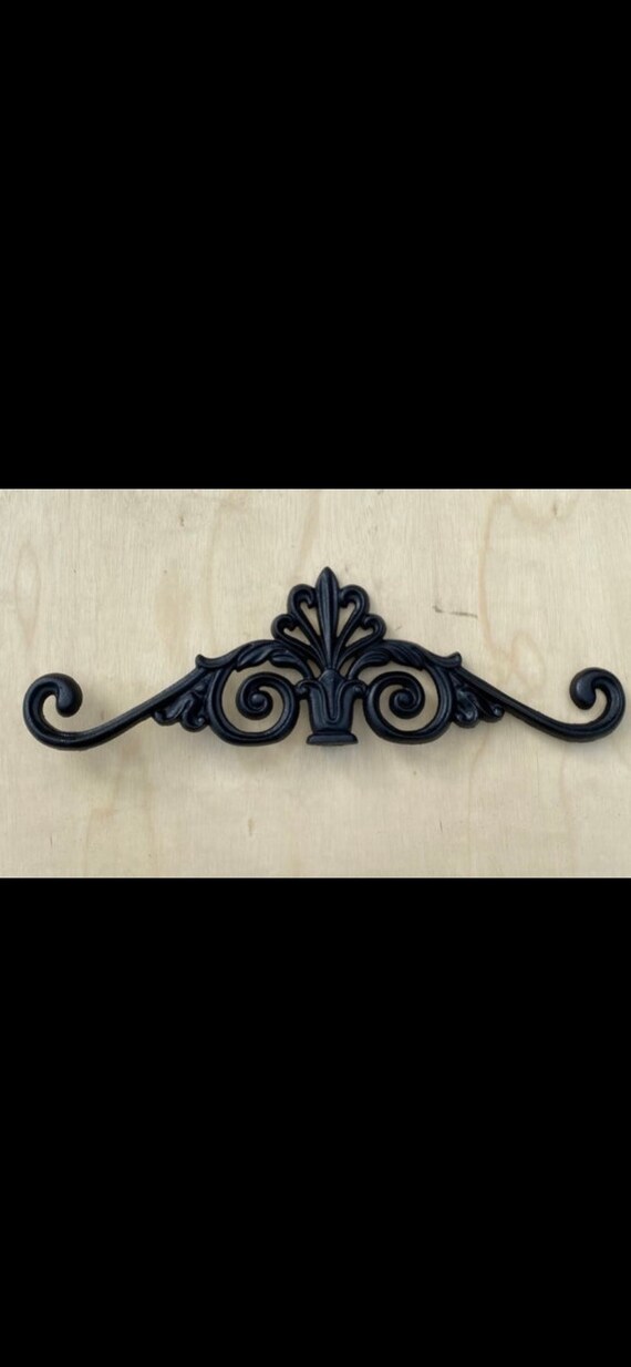 Fancy Gate Topper. Cast Iron 22-3/4x8 - Etsy
