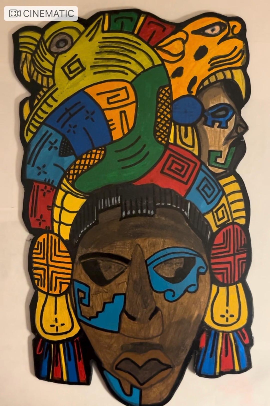 Mayan Chief Mask - Etsy