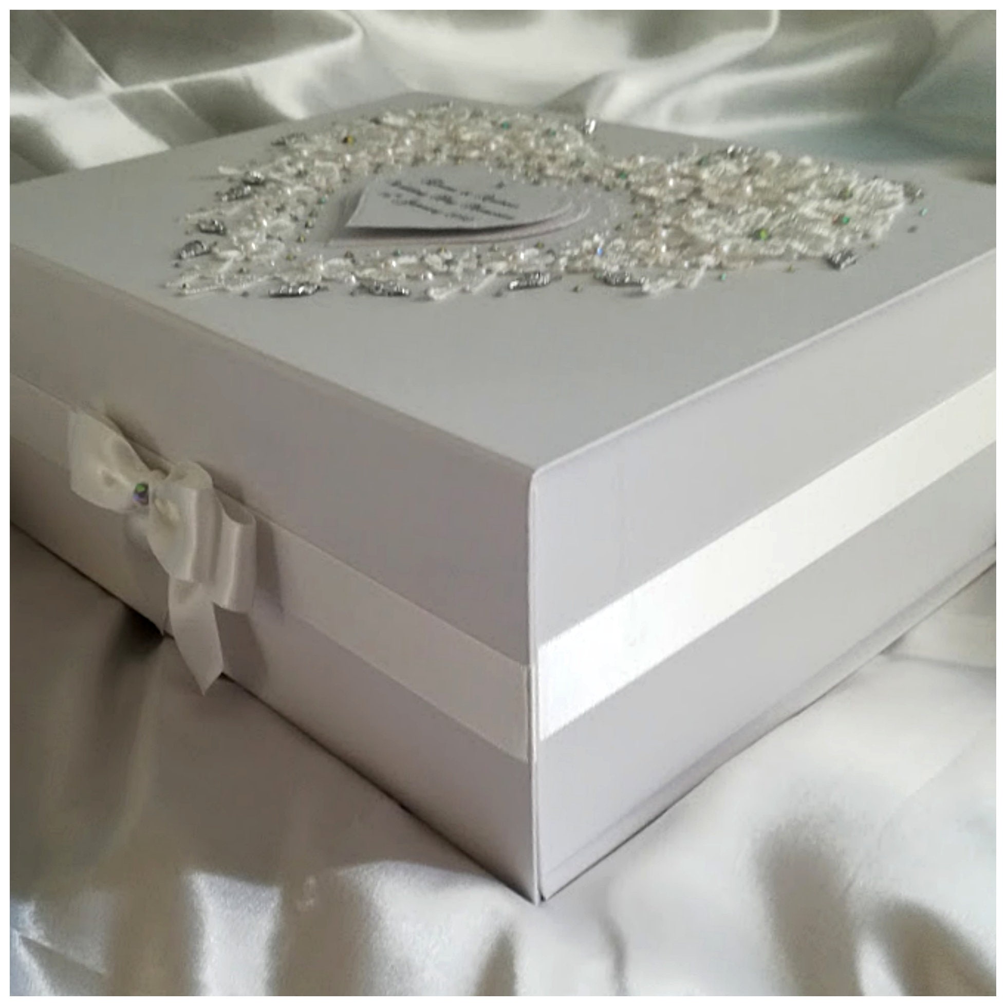 Wedding Keepsake Memory Box Large Personalised Wedding Gift - Etsy UK