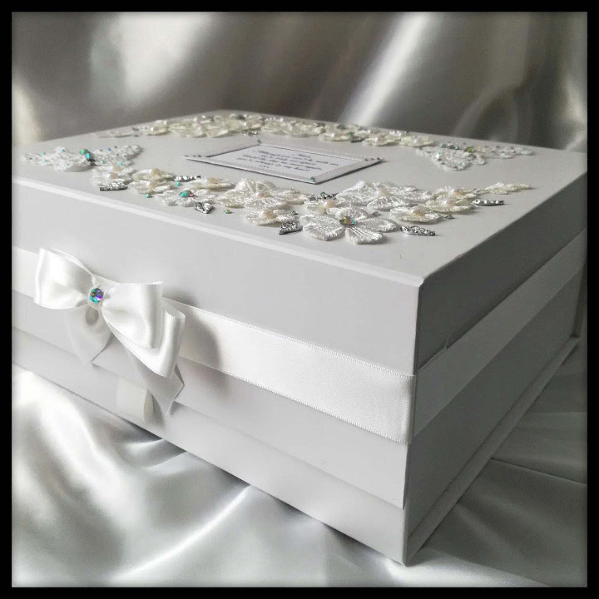 Personalised Memorial Gift. Bereavement Remembrance, Large Keepsake ...