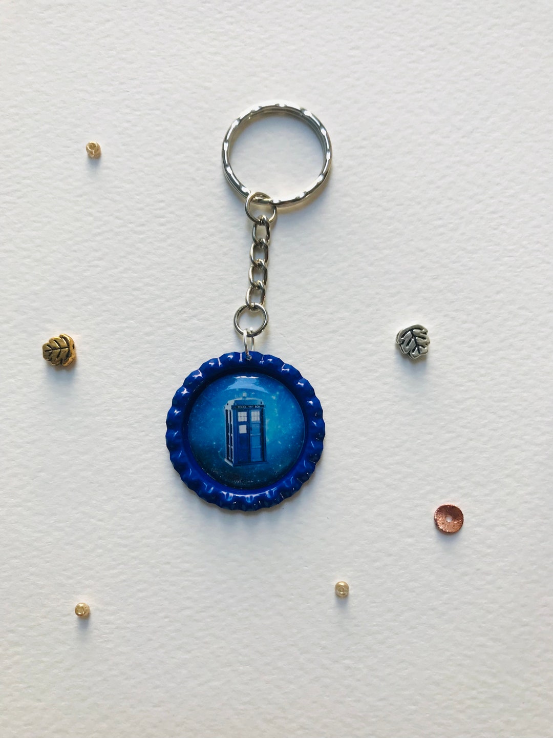 Dr Who Fan Gift Keyring, Tardis Keychain - Etsy