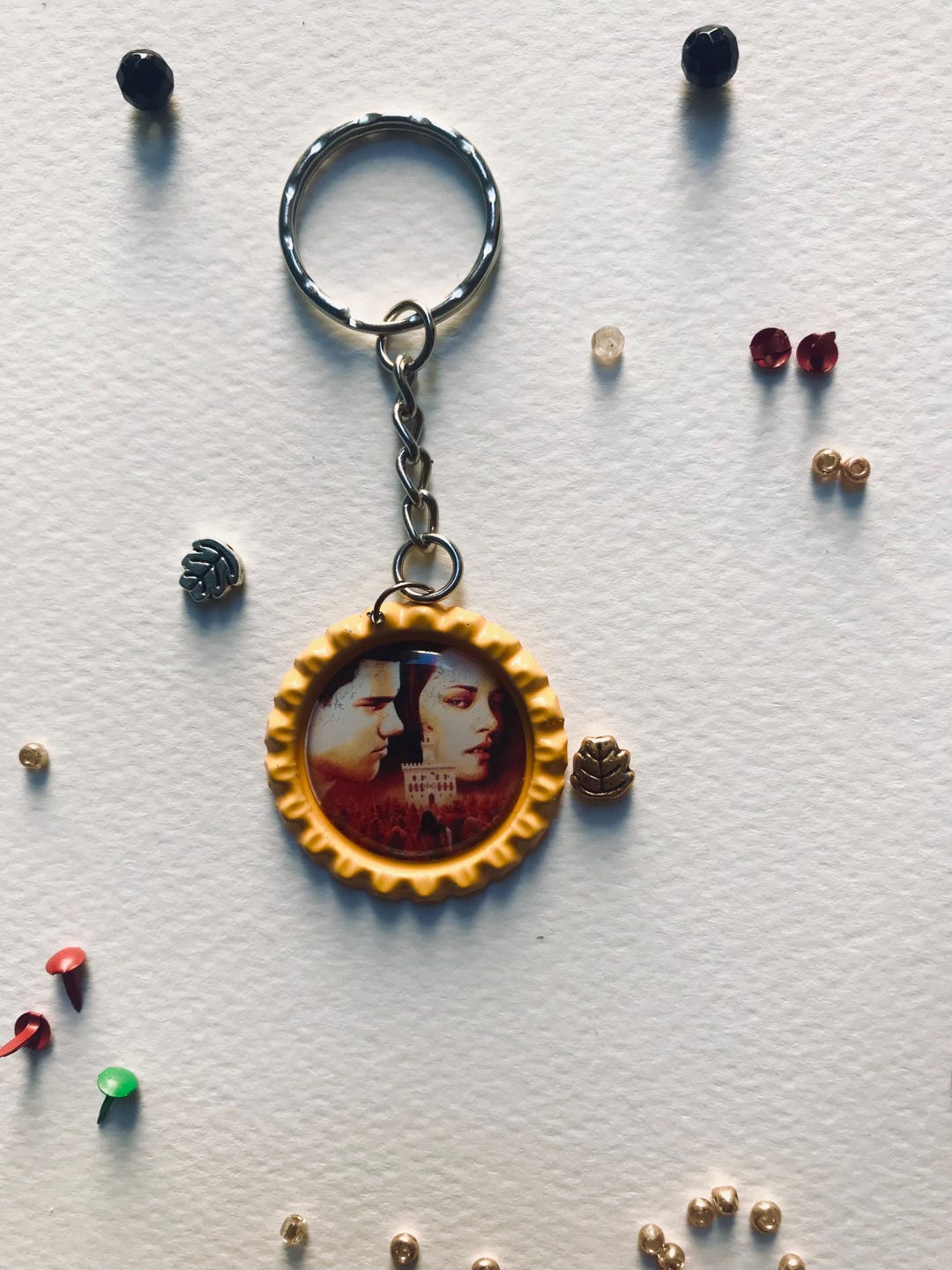 Twilight Keyring, Jacob and Bella, Twilight Gift, Wolf Gift - Etsy