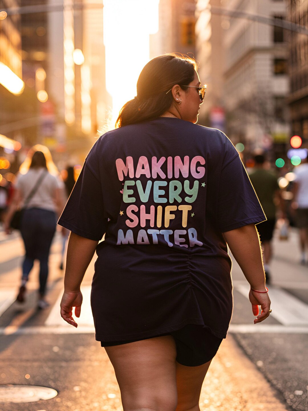 Shift Happens Co. “making Every Shift Matter” Tee - Etsy