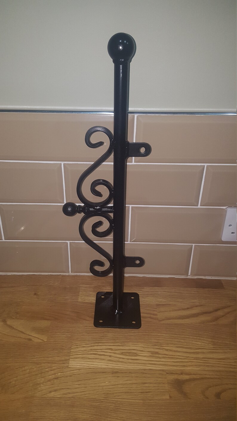 50cm wrought iron hanging sign bracket - Etsy 日本