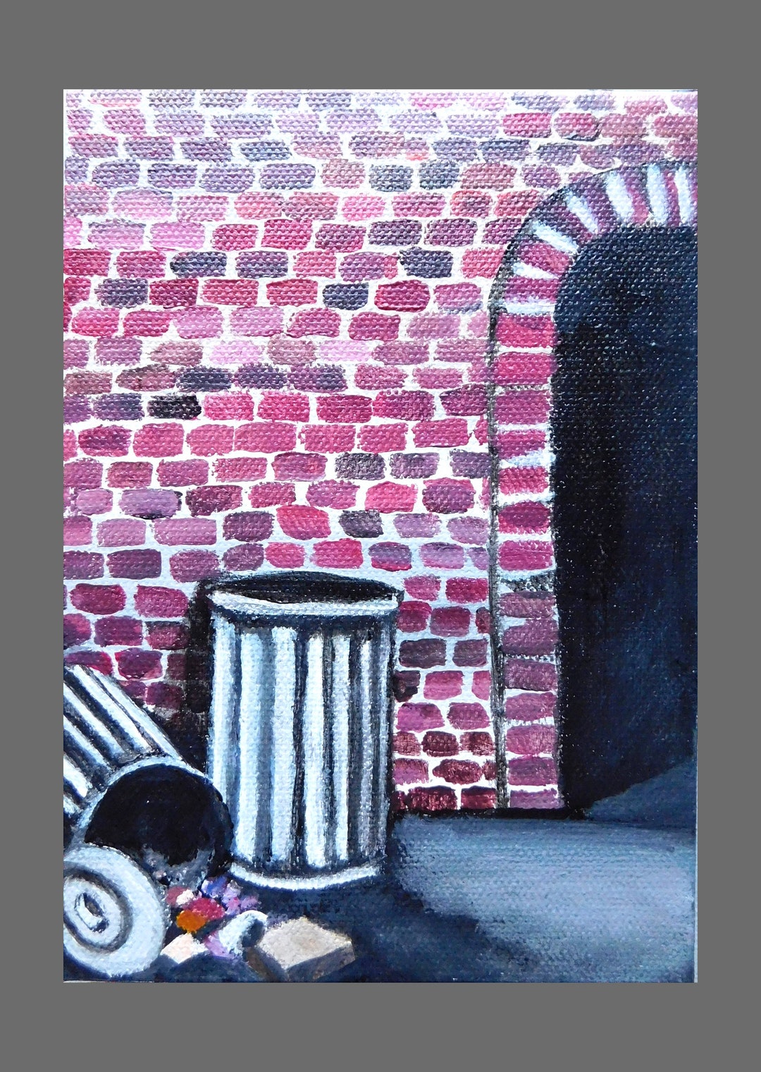 Ashcan done in the Ashcan School Style - Etsy UK