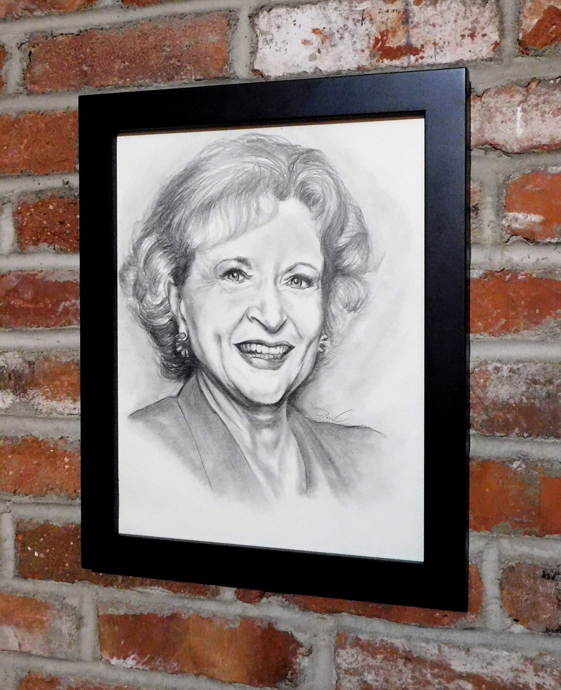 Betty White (tribute Portrait) - Etsy