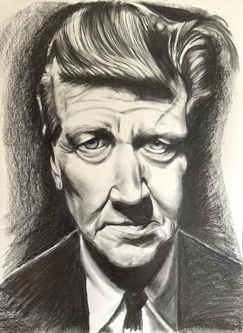 David Lynch (tribute Portrait) - Etsy