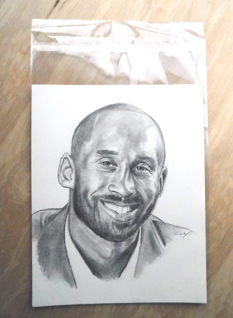 Kobe (tribute Portrait of Kobe Bryant) - Etsy