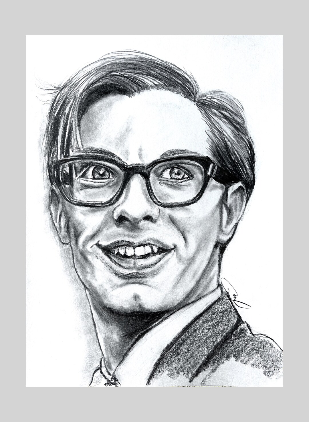 They're Coming to Get You, Barbara (portrait of Russel Streiner) - Etsy