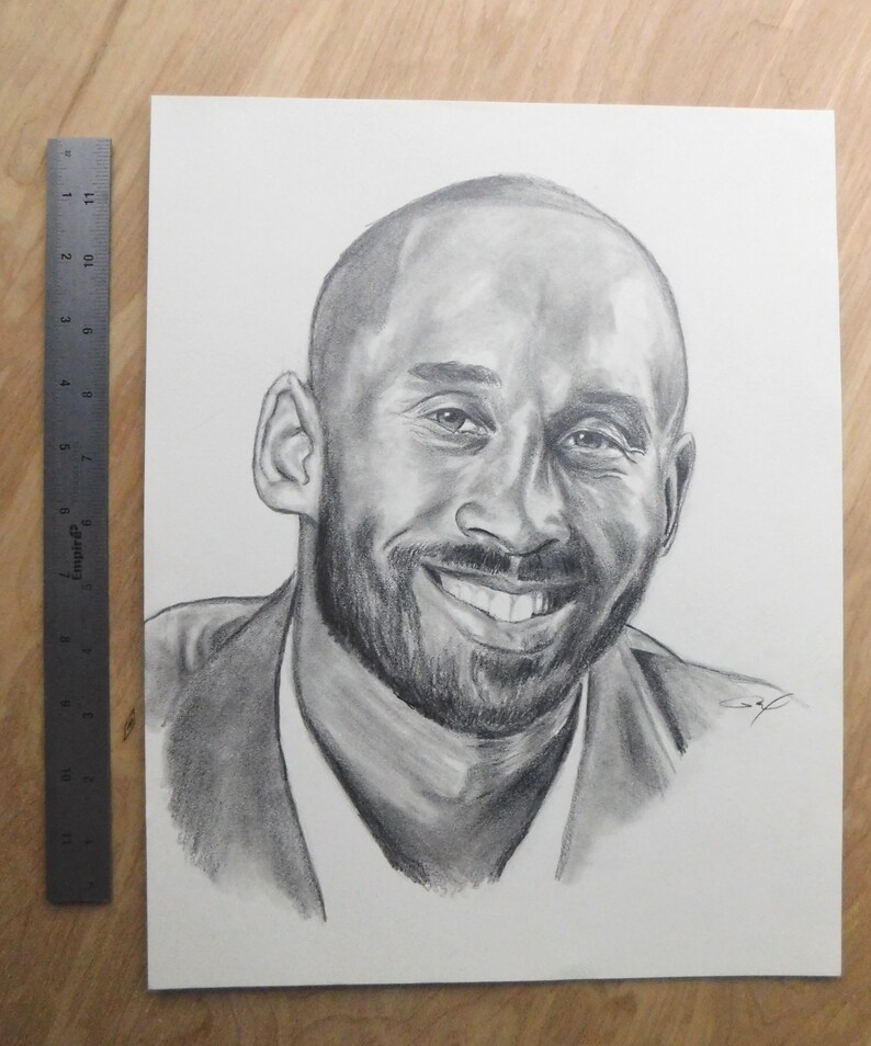 Kobe (tribute Portrait of Kobe Bryant) - Etsy