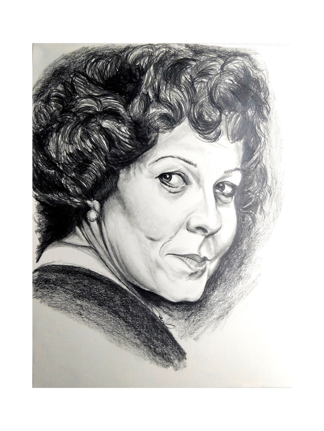 Porträt von Helen McCrory (In der Rolle als Mme. Jeanne Melies) - Etsy.de