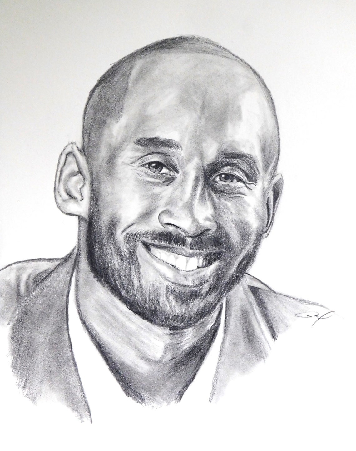 Kobe (tribute Portrait of Kobe Bryant) - Etsy