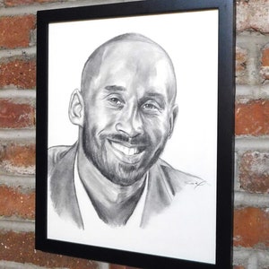 Kobe (tribute Portrait of Kobe Bryant) - Etsy
