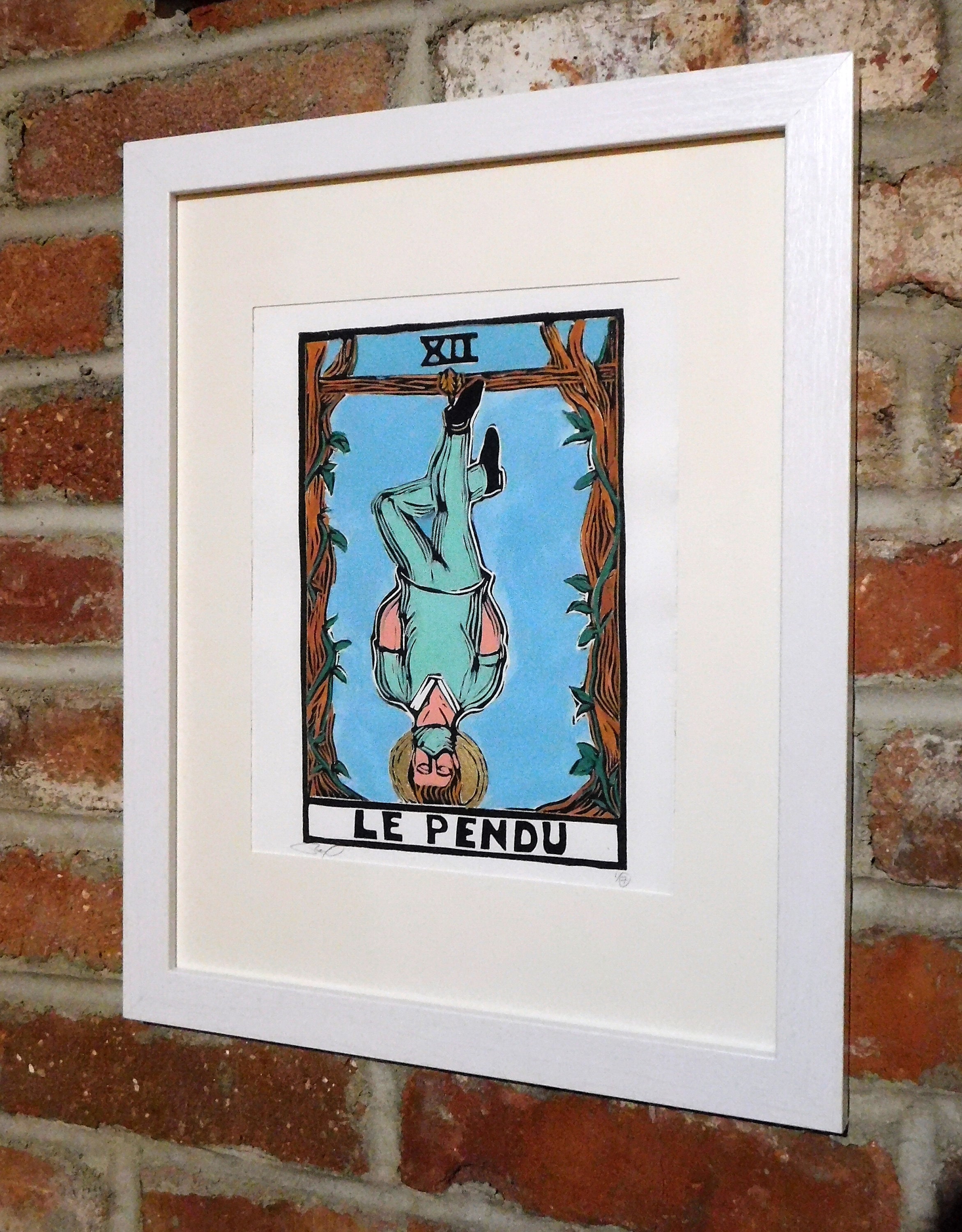 Le Pendu (the Hanged Man - Color Version) - Etsy