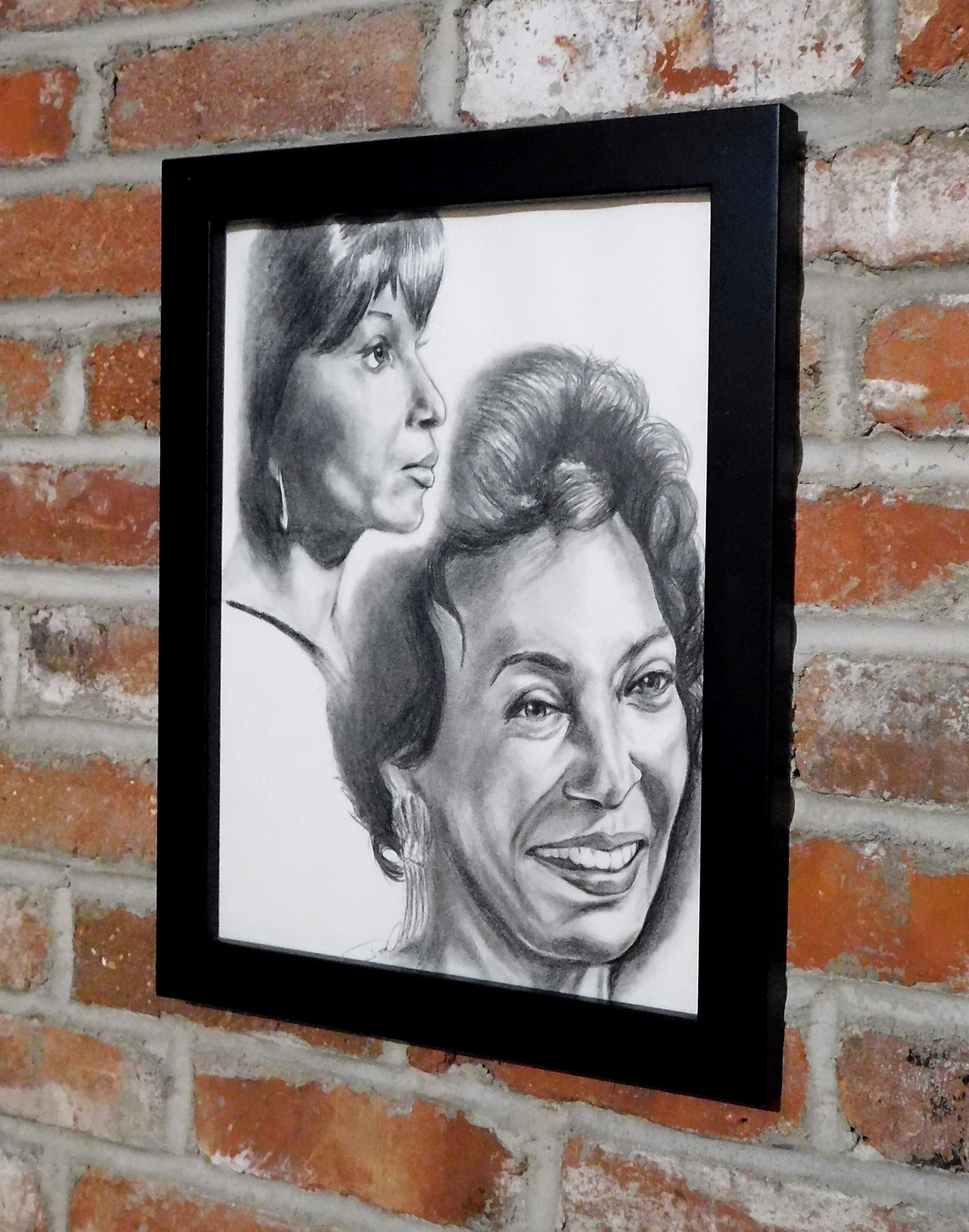 Portrait of Nichelle Nichols (in Character and Not) - Etsy