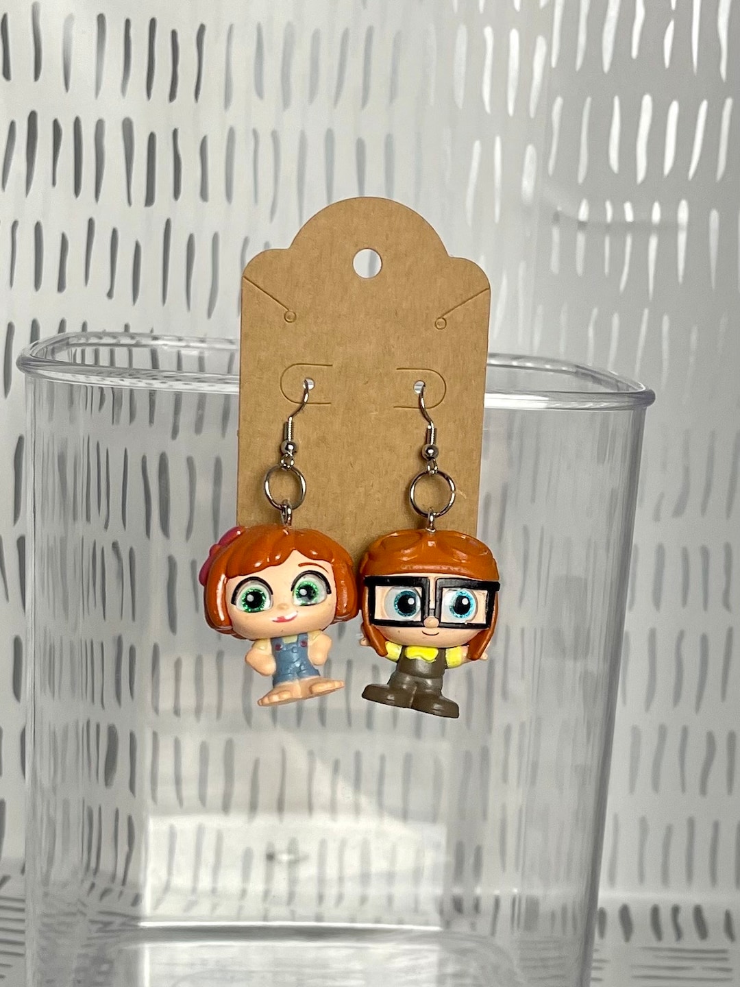 Young Elle and Carl From UP Doorables Earrings - Etsy