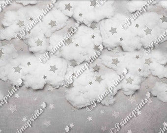 Clouds and stars | Etsy