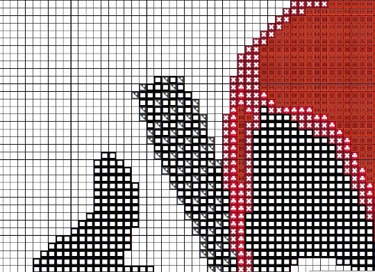 Deadpool Cross Stitch Pattern Deadpool Crossstitch Marvel Cross Stitch ...