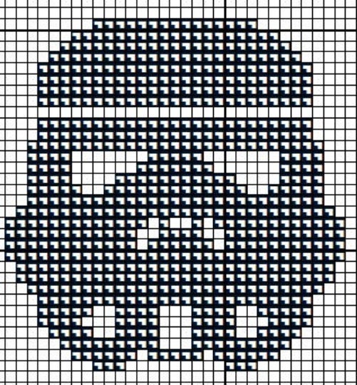 Star Wars Cross Stitch Pattern Star Wars Cross Star Wars Pattern Star ...
