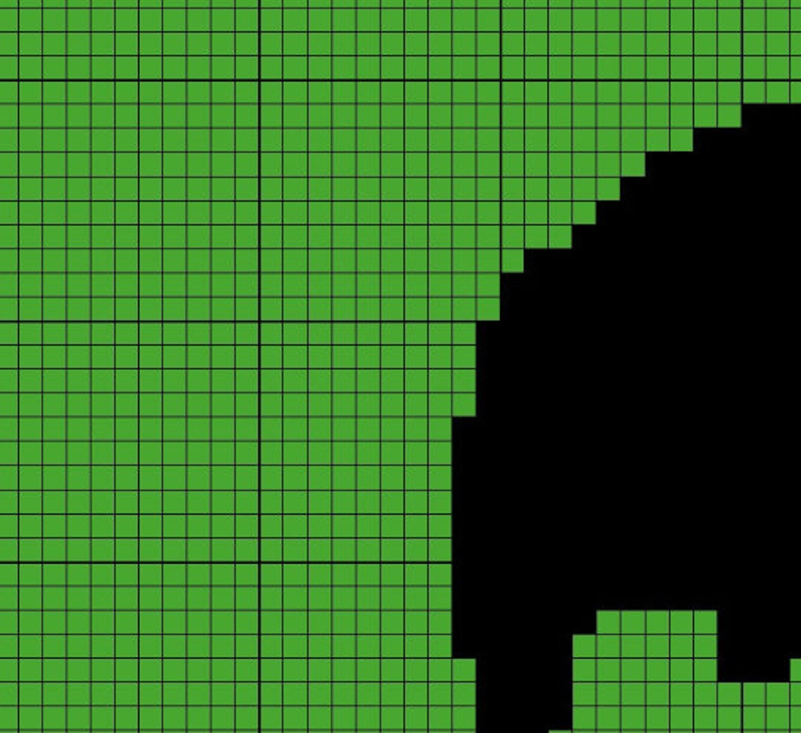 Hulk Cross Stitch Pattern Hulk Cross Chart Incredible Hulk - Etsy