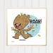 Groot Cross Stitch Pattern Guardians of the Galaxy I Am Groot Guardians ...