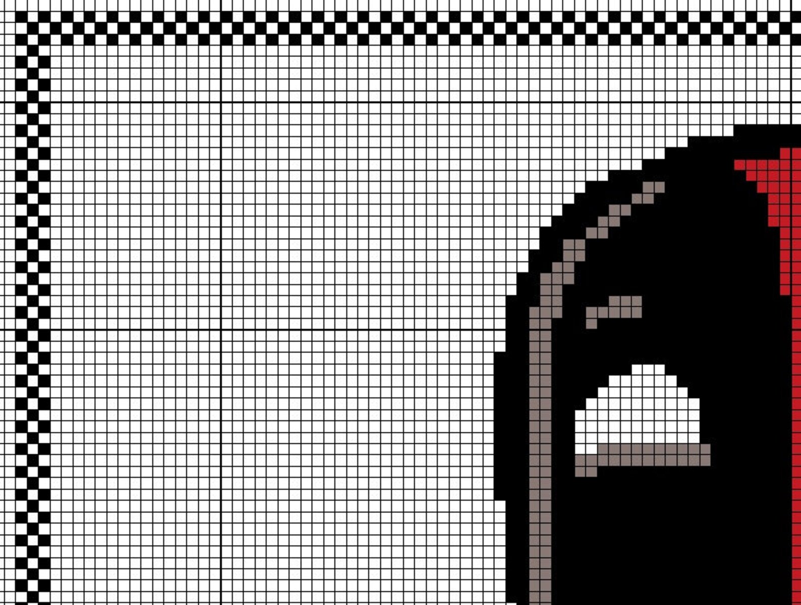 Deadpool Cross Stitch Pattern Deadpool Crossstitch Marvel Cross Stitch ...