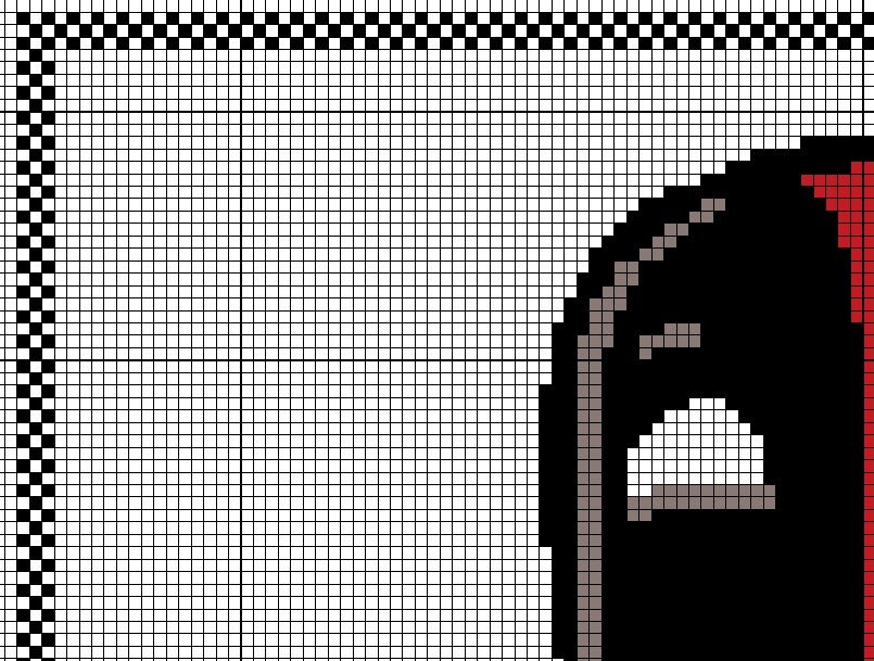 Deadpool Cross Stitch Pattern Deadpool Crossstitch Marvel Cross Stitch ...