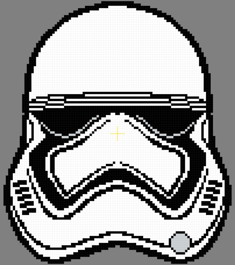 Stormtrooper Cross Stitch Pattern Dark Side Cross Chart Stormtrooper ...