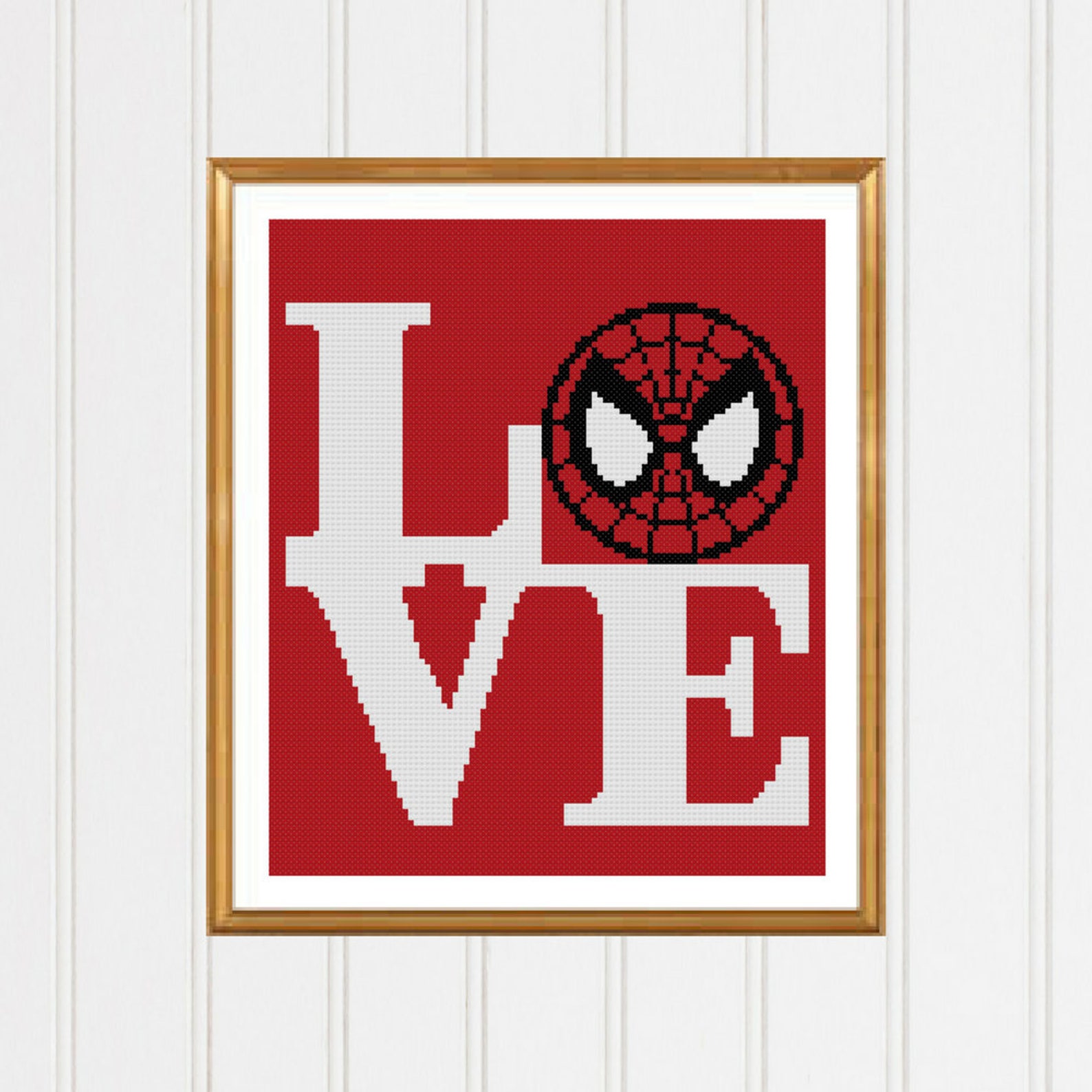 Spiderman Cross Stitch Pattern Avengers Cross Chart Marvel - Etsy