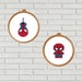 Spiderman Cross Stitch Pattern Cute Spiderman Modern Cross - Etsy