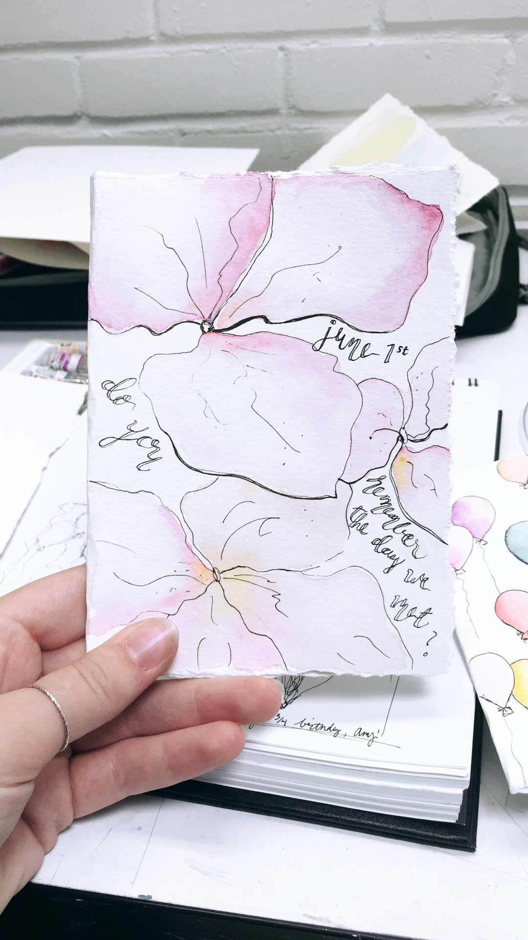 Do You Remember the Day We Met? Card - Etsy