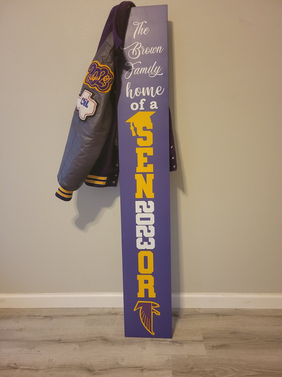 Senior Sign, Porch Sign, College Porch Sign, Class of 2023 Sign - Etsy